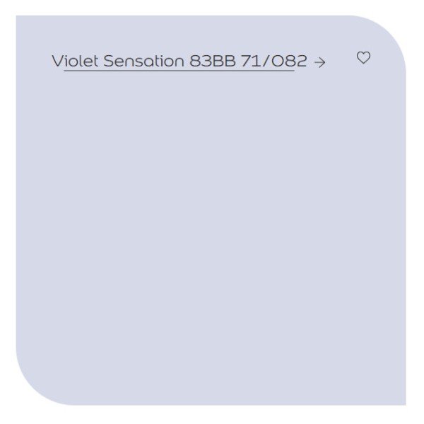 Dulux màu tím Violet Sensation 83BB 71/082