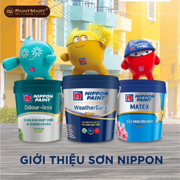 Giới thiệu hãng sơn nippon - Sơn tường nhà