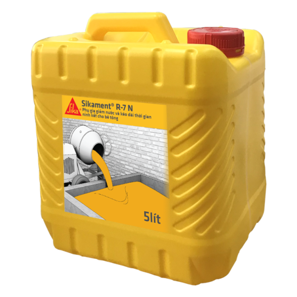 Phụ gia bê tông sikament R7N 5L