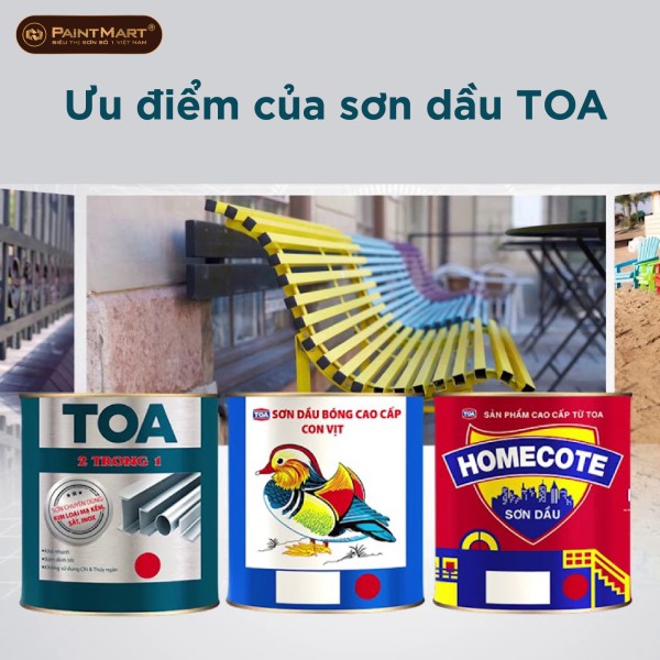 Sơn dầu toa là gì ưu và nhước điểm của sơn dầu toa