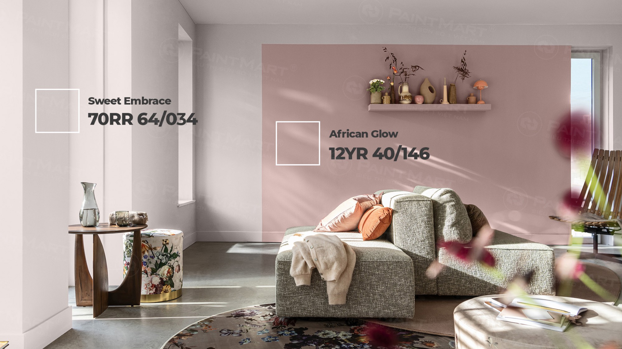 Dulux màu African Glow 12YR 40/146