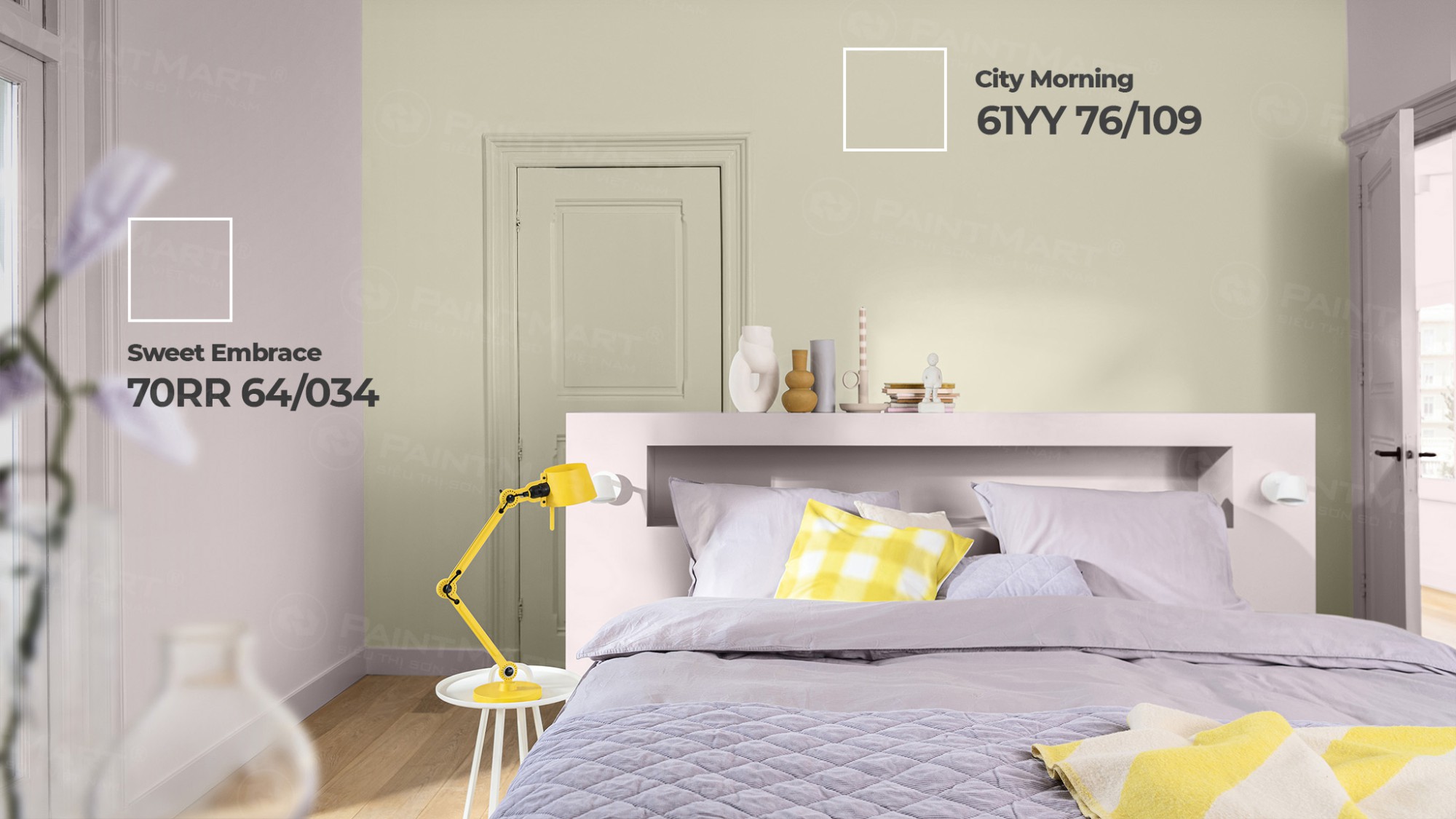 Dulux màu Hồng ấm Sweet Embrace 70RR 64/034