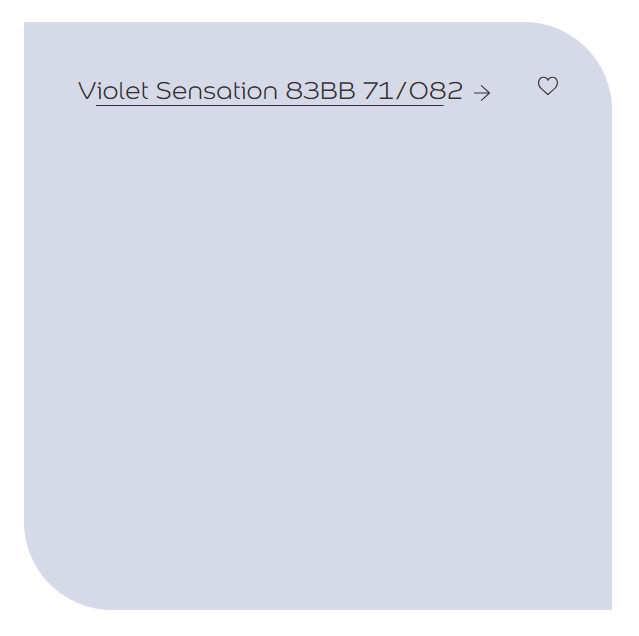 Dulux màu tím Violet Sensation 83BB 71/082