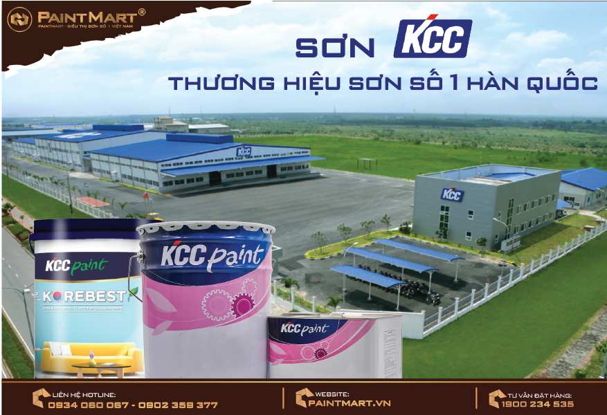 Sơn KCC - Thương hiệu sơn số 1 Hàn Quốc