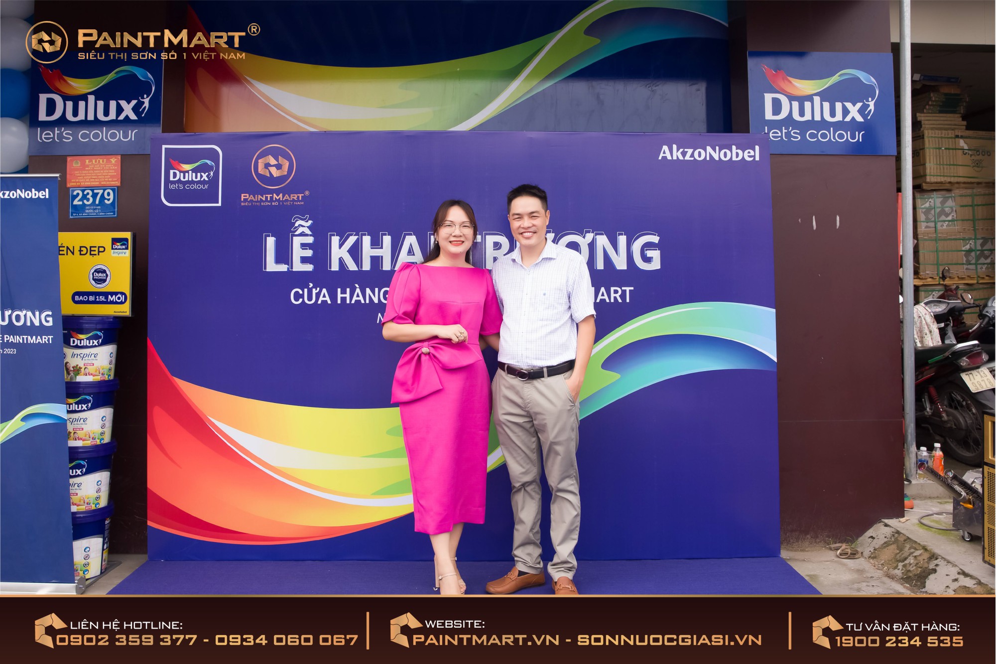 Tưng bừng khai trương cửa hàng BLUE STORE ĐẦU TIÊN VIỆT NAM CỦA DULUX TẠI PAINTMART