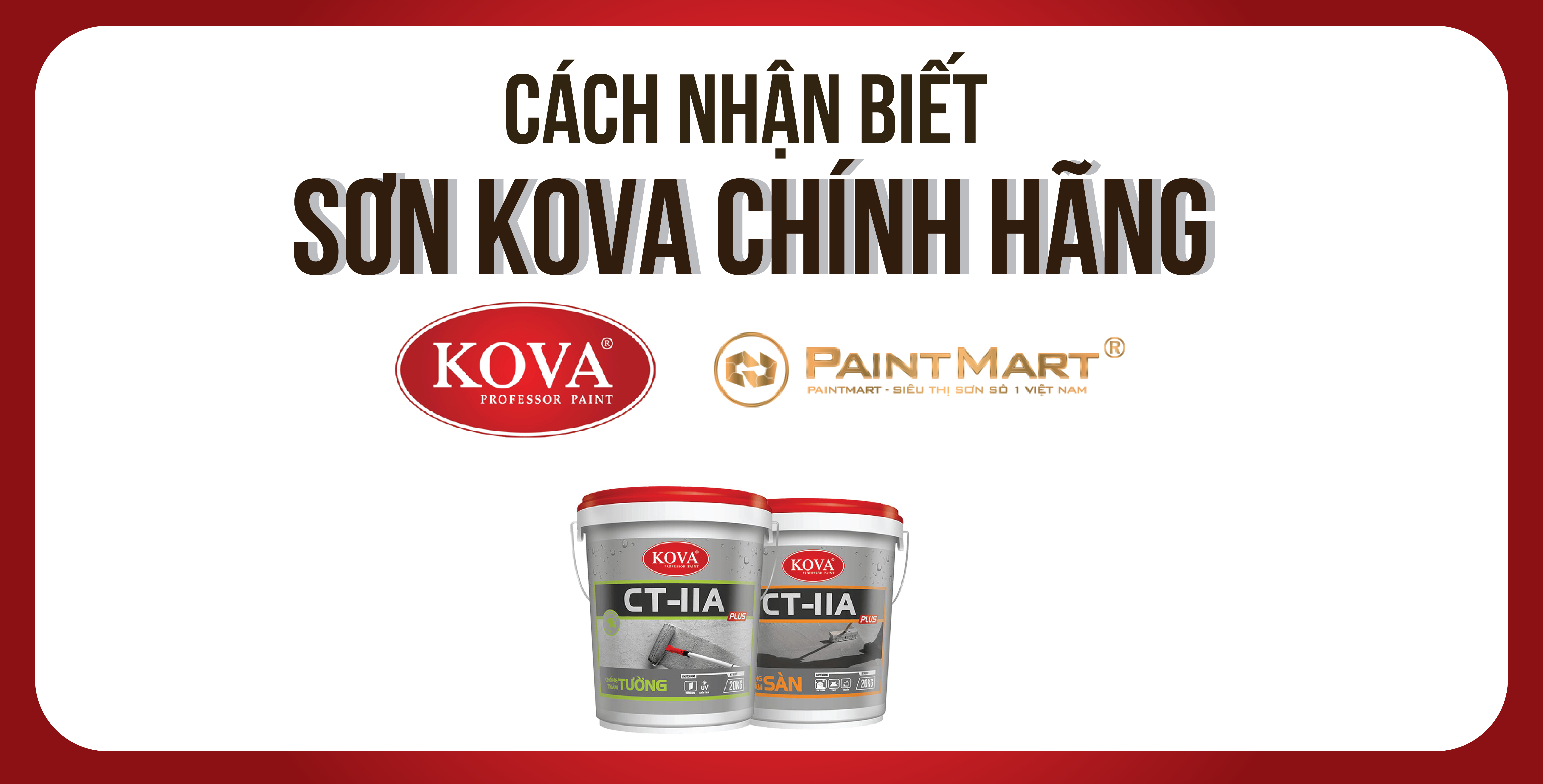 Mua sơn chính hãng Kova tại TP.HCM