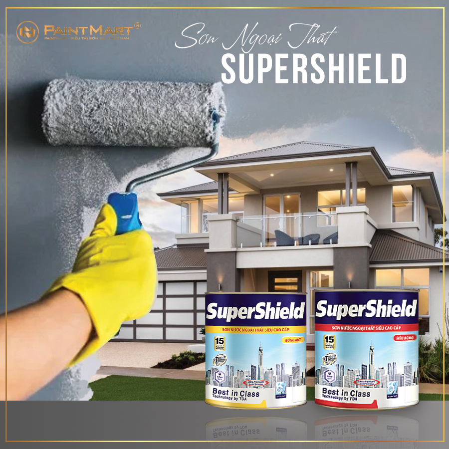 Combo ngoại thất cao cấp Toa SuperShield giải pháp bền bỉ cho mọi công ...